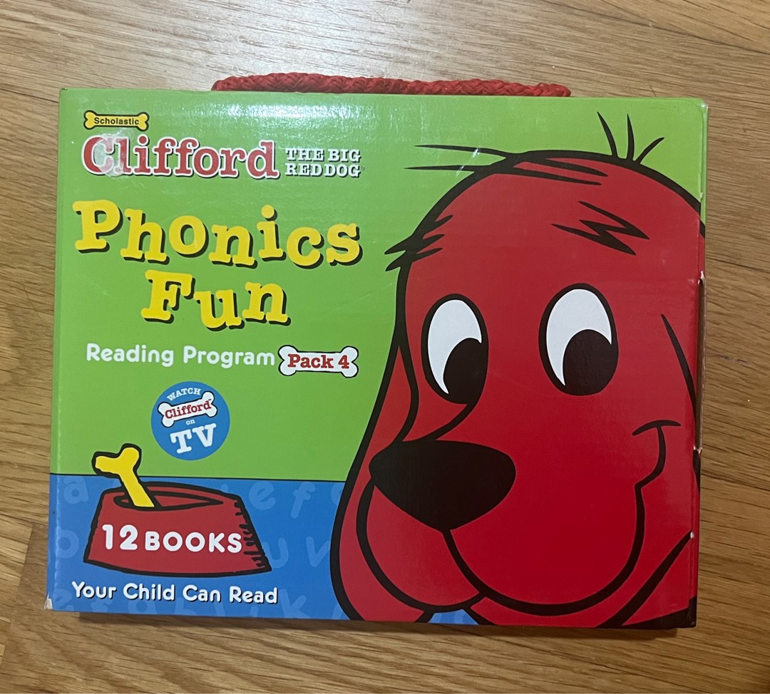 Clifford Phonics Fun Pack 4, Hobbies & Toys, Books & Magazines ...