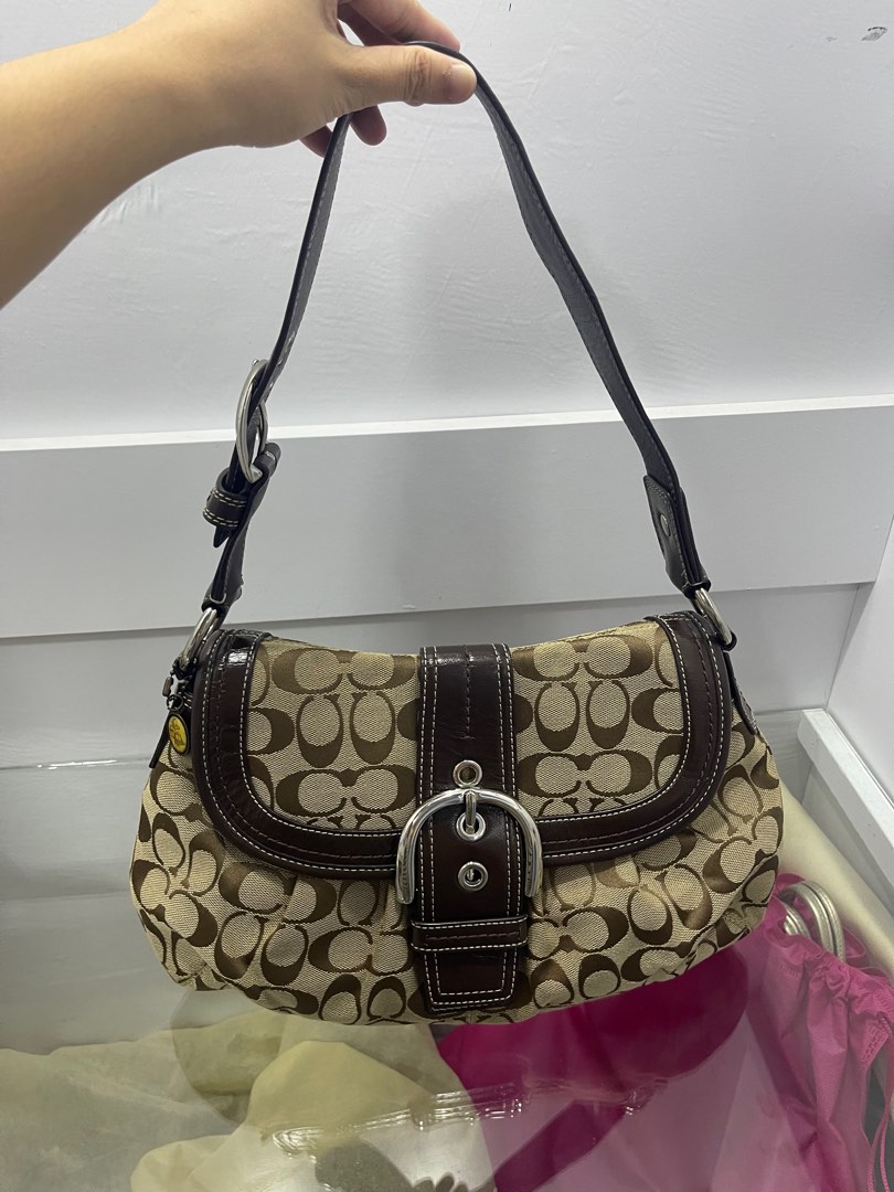 Coach Soho Medium Brown, Luxury, Bags & Wallets on Carousell