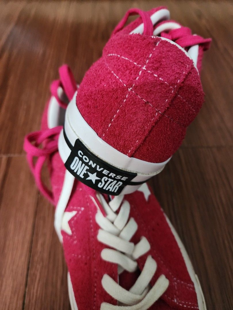 Converse One Star Pink Pop, Men's Fashion, Footwear, Sneakers on Carousell