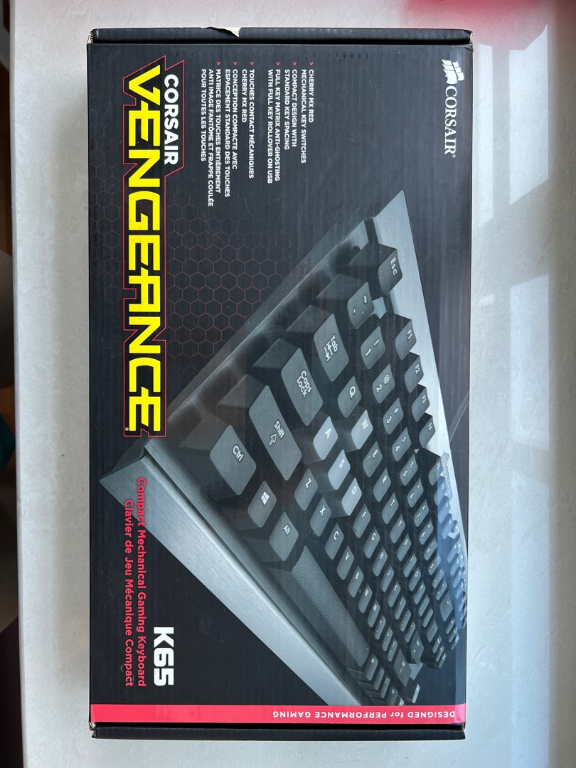 Corsair K65 Compact Mechanical Gaming Keyboard, Computers & Tech, Parts ...