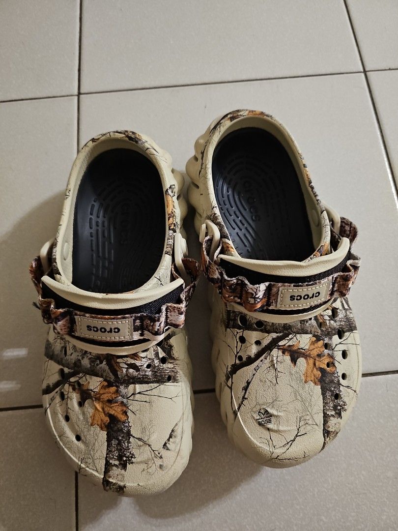 Crocs Echo Clog Realtree Edge, Men's Fashion, Footwear, Flipflops and ...