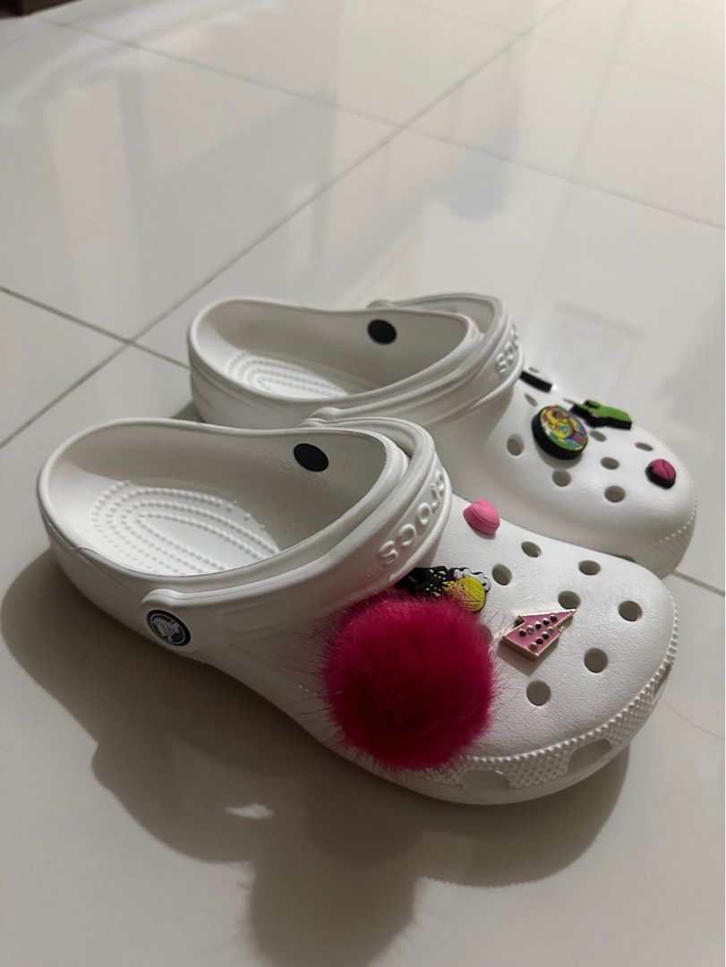 Crocs for Women + all the gbitz, Women's Fashion, Footwear, Slippers ...
