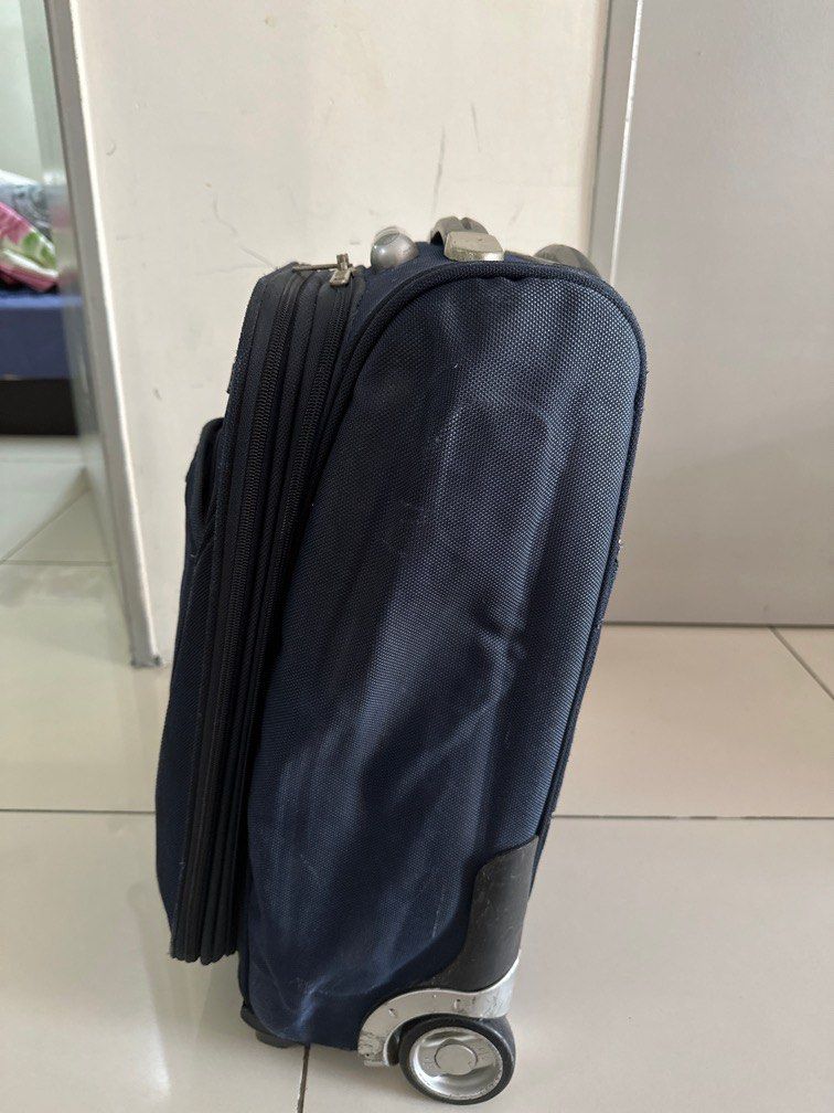 Dark Blue Luggage, Hobbies & Toys, Travel, Luggages on Carousell