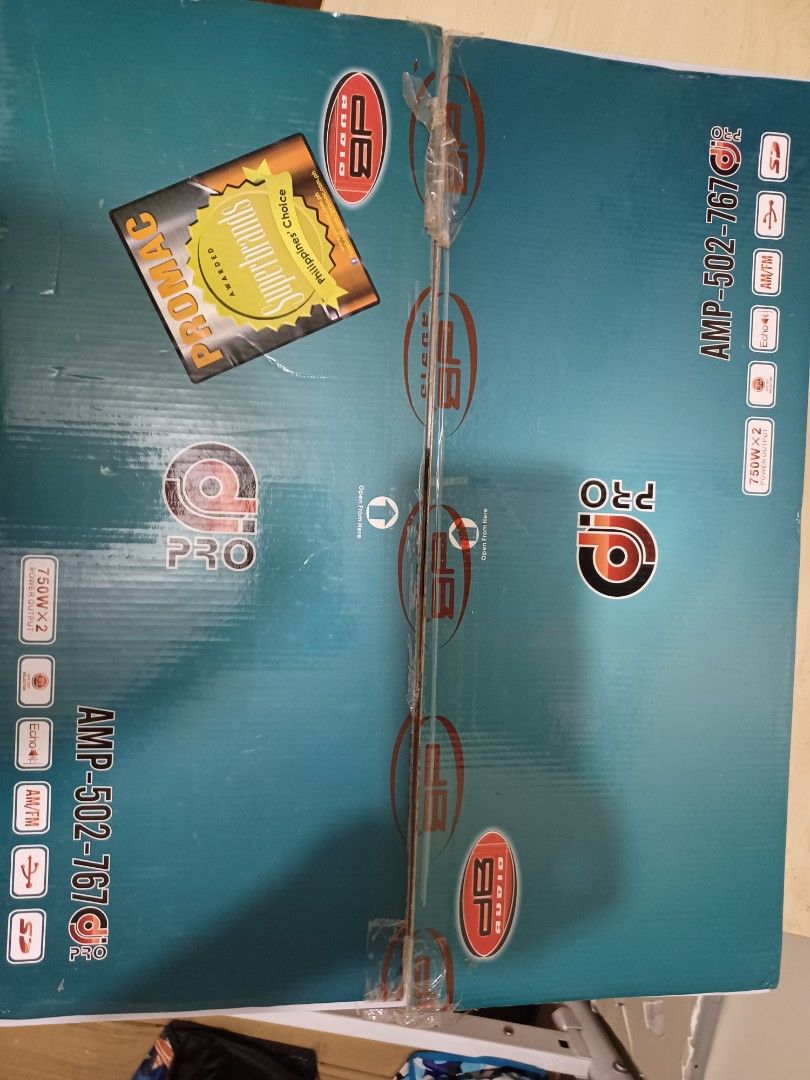 dB amplifier AMP-502-767 750watts x2, Audio, Soundbars, Speakers ...