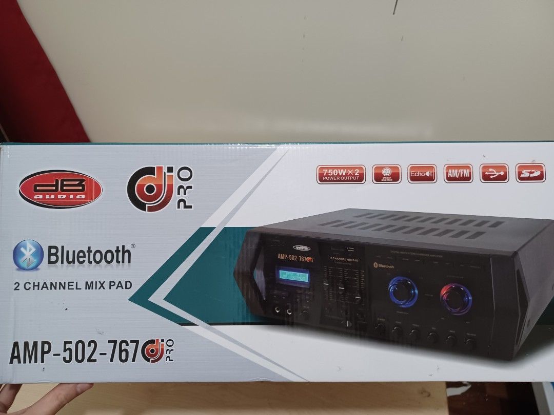 dB amplifier AMP-502-767 750watts x2, Audio, Soundbars, Speakers ...