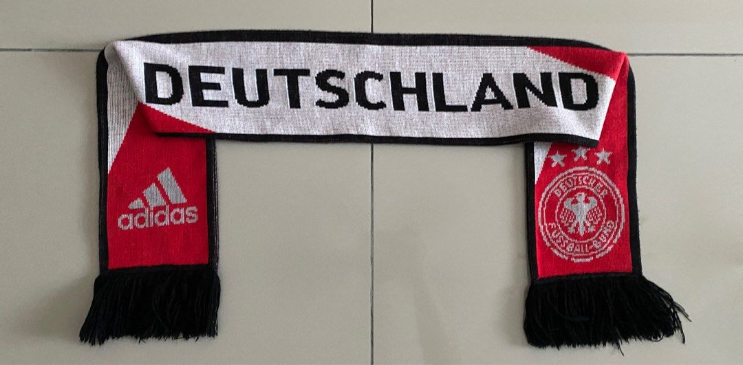 Adidas German National Team Scarf / Mafla - Euro 2024, Men's Fashion ...
