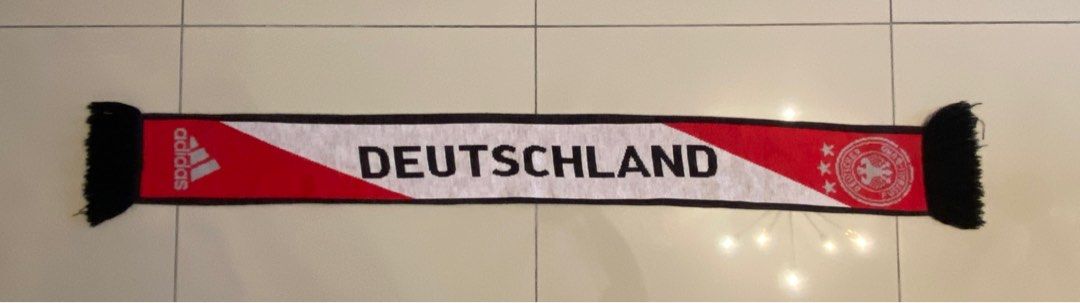 Adidas German National Team Scarf / Mafla - Euro 2024, Men's Fashion ...
