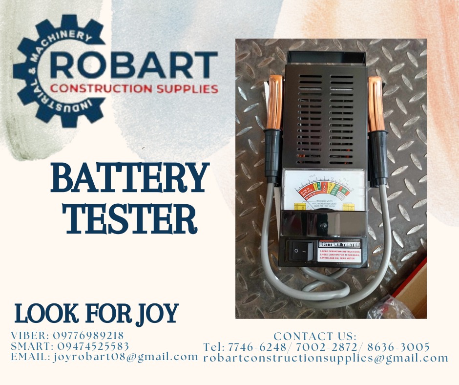 DIGITAL BATTERY LOAD TESTER, Commercial & Industrial, Construction ...
