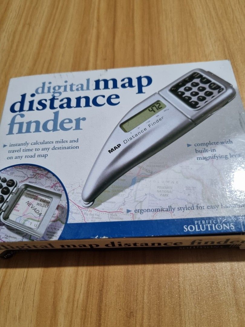 Digital Map Distance Finder, Announcements on Carousell