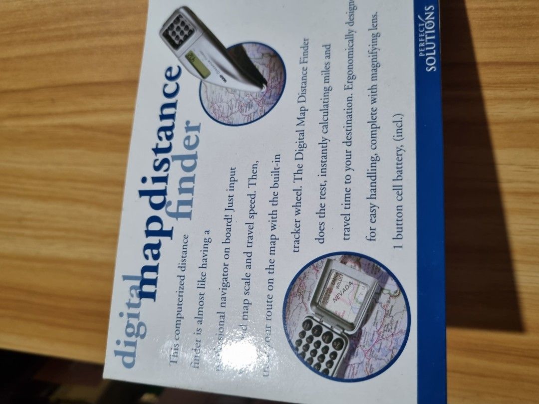 Digital Map Distance Finder, Announcements on Carousell