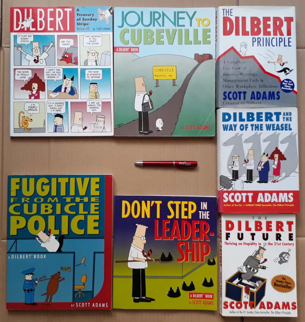 Dilbert comics & business books, Hobbies & Toys, Books & Magazines ...