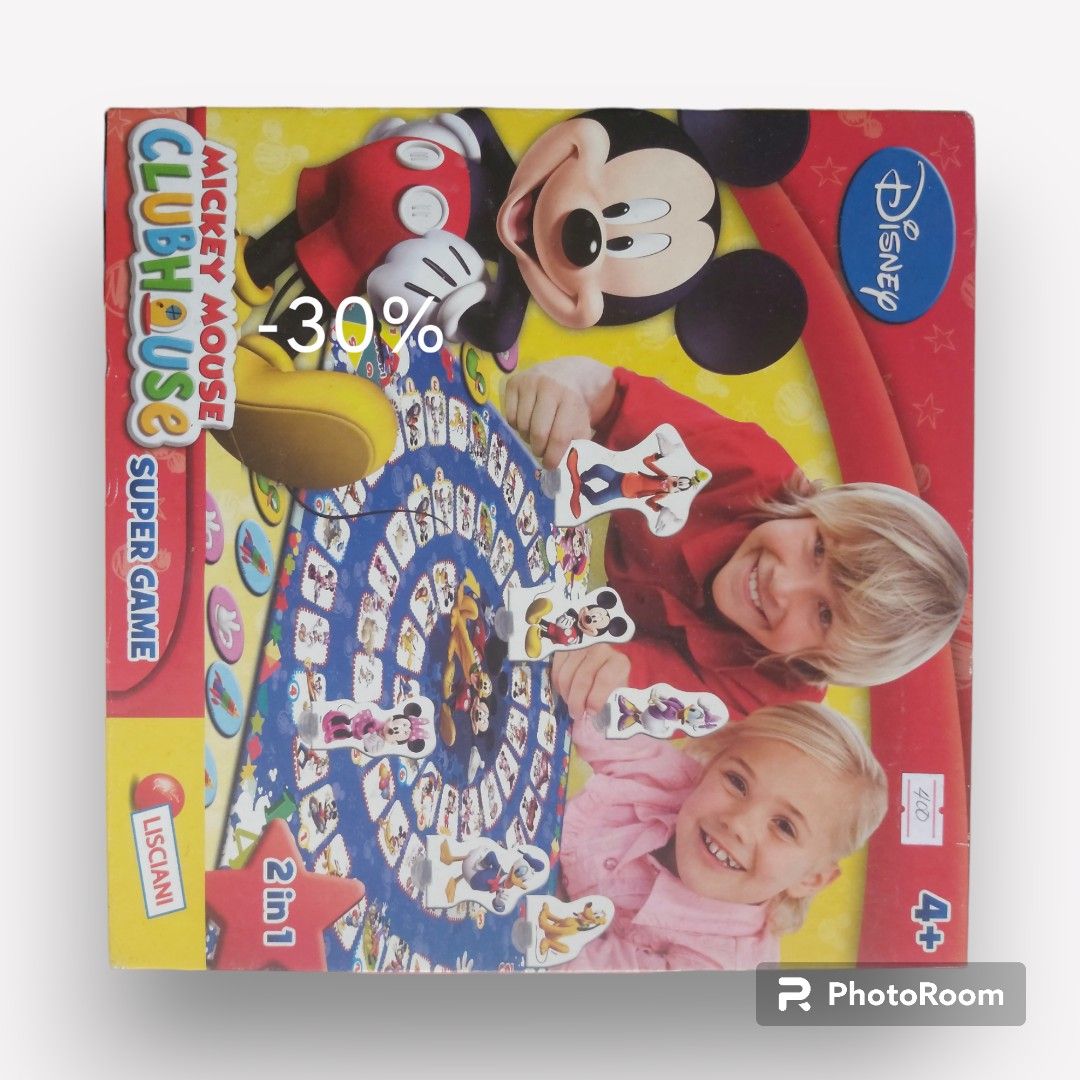Disney Mickey Mouse Board Game, Hobbies & Toys, Toys & Games on Carousell