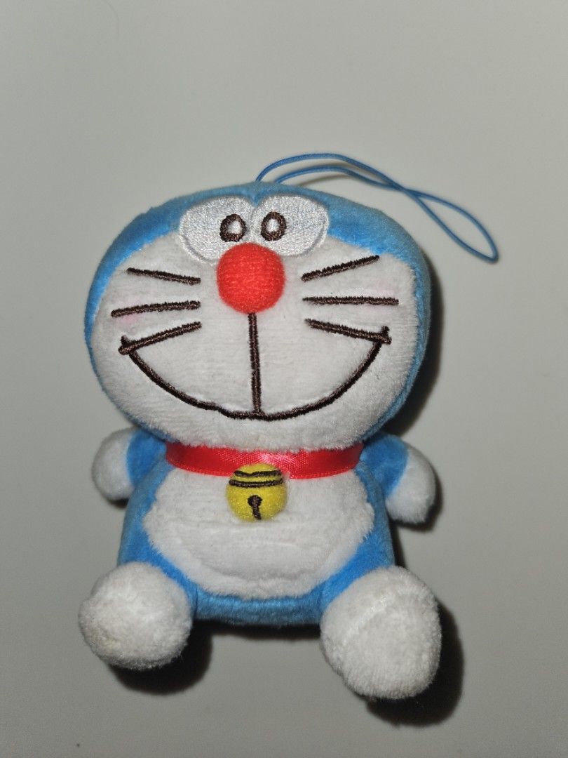 Doraemon Plush Bag Charm, Hobbies & Toys, Toys & Games on Carousell