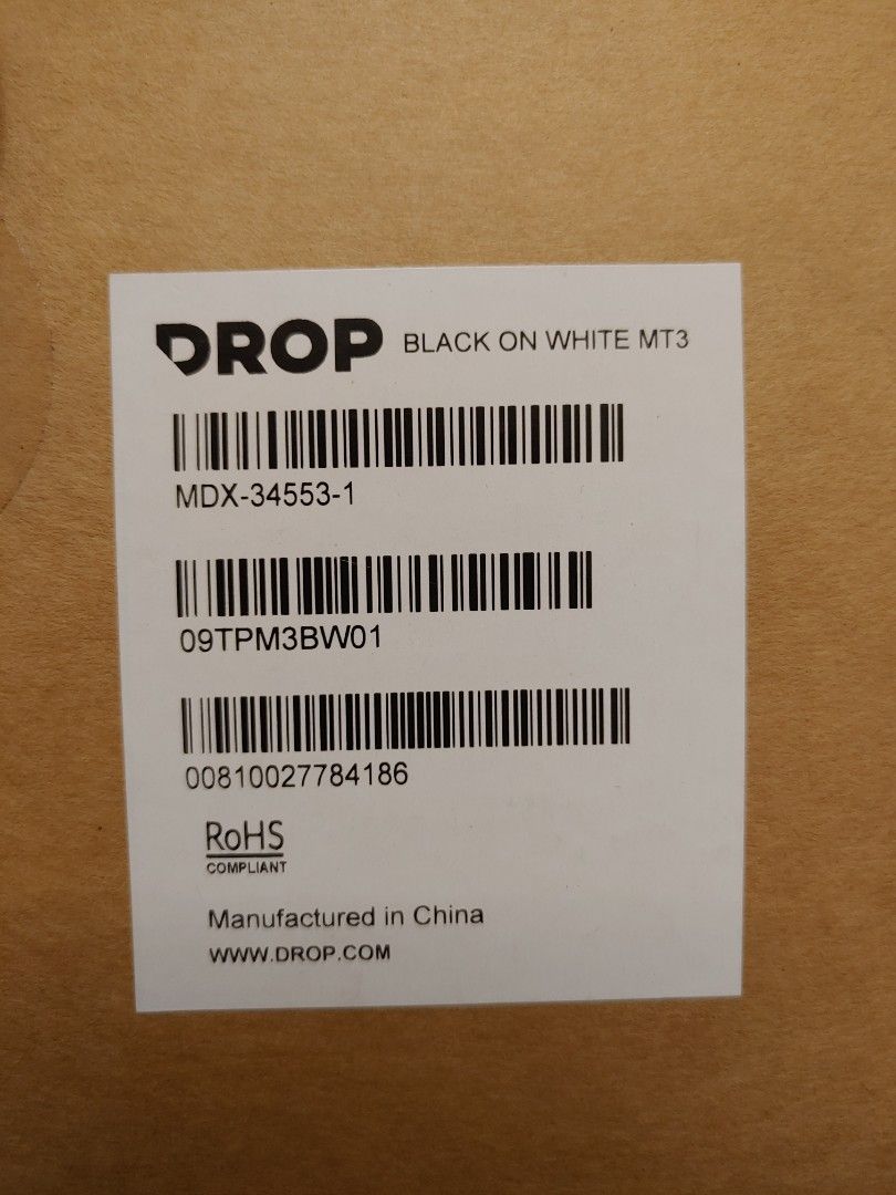 Drop MT3 BOW keycaps, Computers & Tech, Parts & Accessories, Computer ...