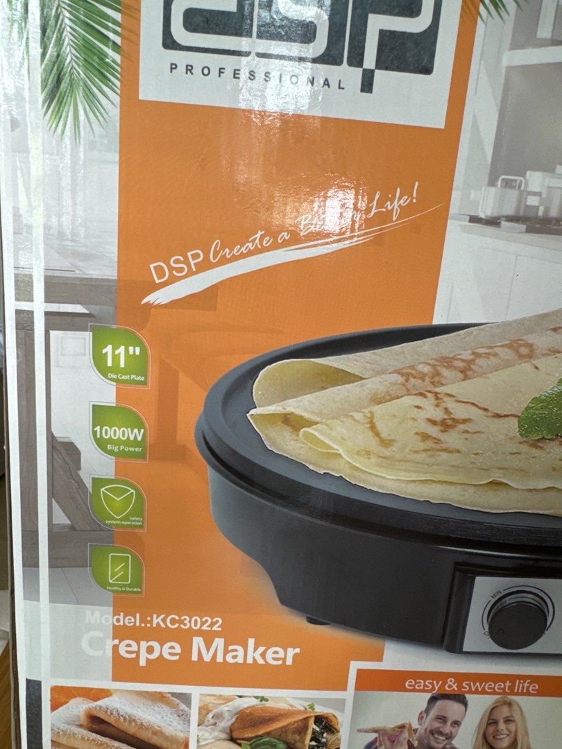 DSP Crepe Maker, TV & Home Appliances, Kitchen Appliances, Other ...