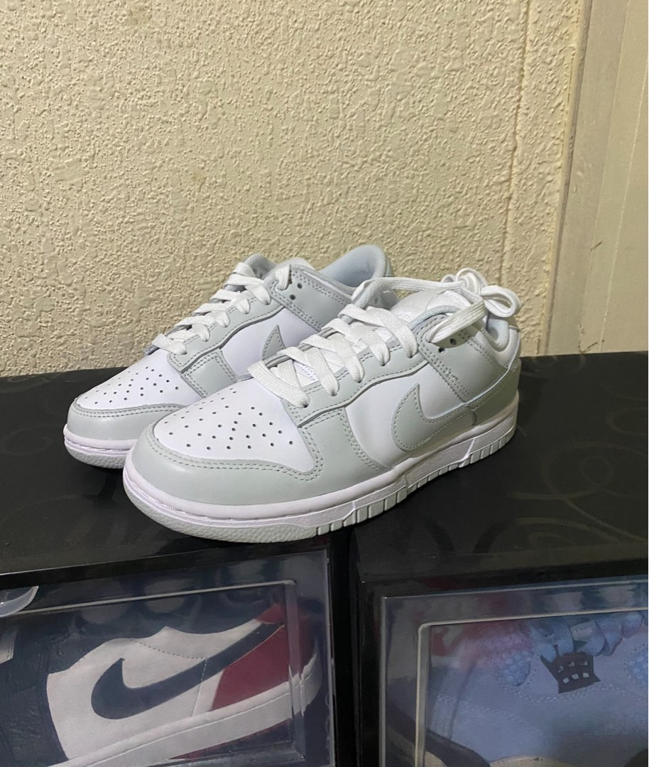 Dunk low photon dust w, Women's Fashion, Footwear, Sneakers on Carousell