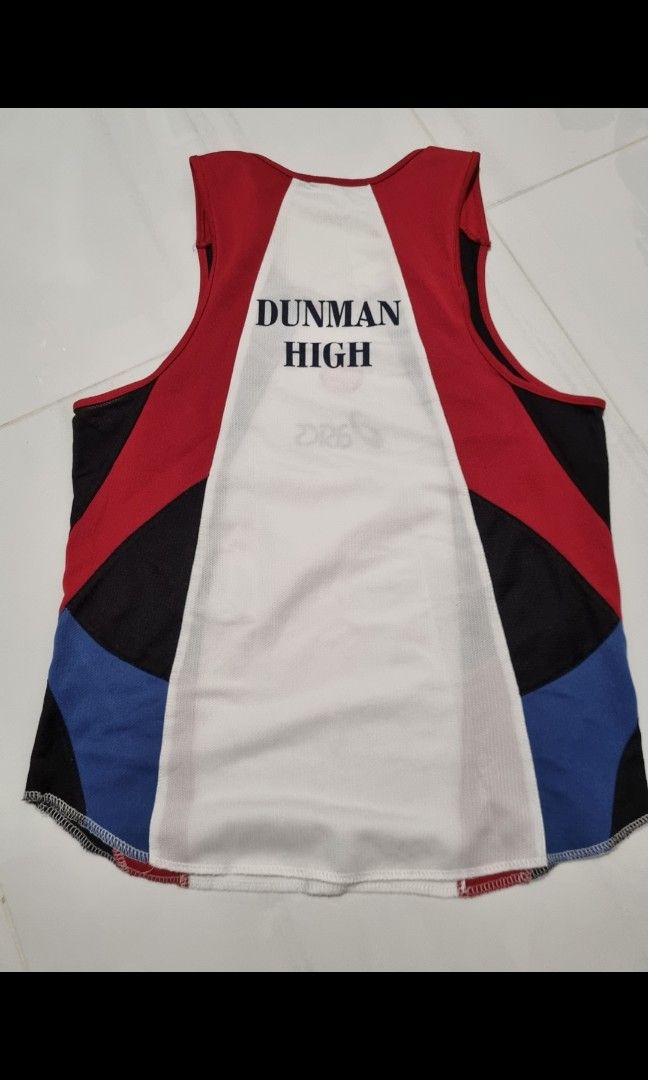 Dunman High School Track and Field Singlet, Men's Fashion, Activewear ...