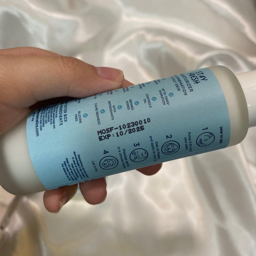 Ellana Stay Fresh Moisturizer, Beauty & Personal Care, Face, Face Care ...