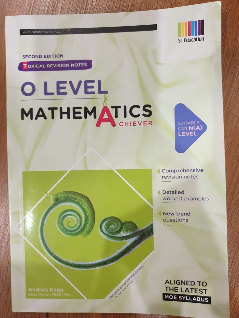 Emath O level topical revision notes, Hobbies & Toys, Books & Magazines ...