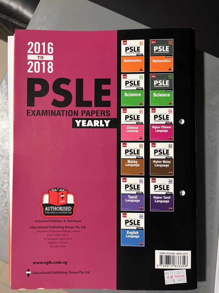 EPH - MOE PSLE Exam questions and papers, Hobbies & Toys, Books ...