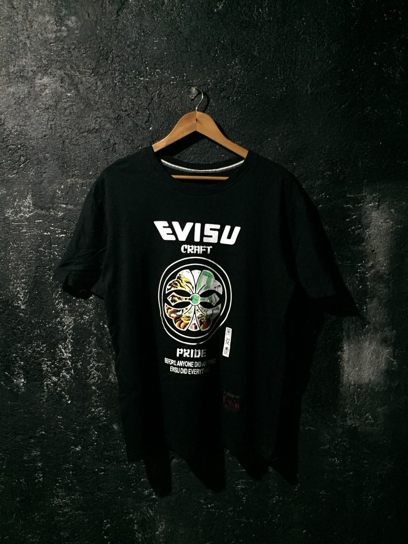 Evisu Craft Tee, Men's Fashion, Tops & Sets, Tshirts & Polo Shirts on ...