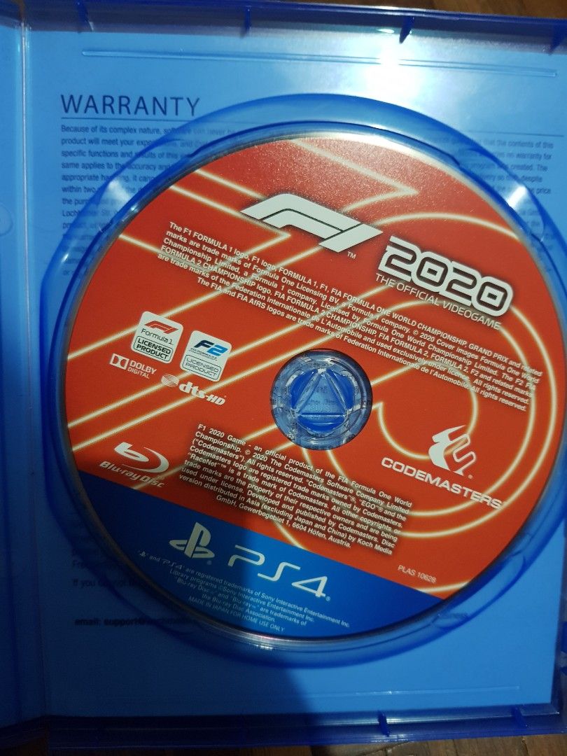 F1 2020 (PS4) FOR SALE!, Video Gaming, Video Games, PlayStation on Carousell
