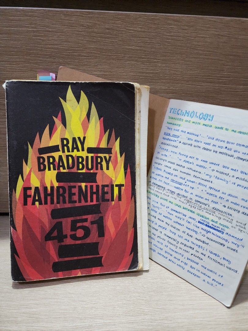 FAHRENHEIT 451 by RAY BRADBURY, Hobbies & Toys, Books & Magazines ...