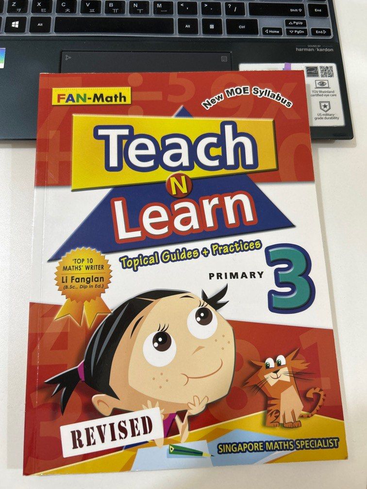 FAN-Math P3 Primary 3 Math Assessment Book P3, Hobbies & Toys, Books ...