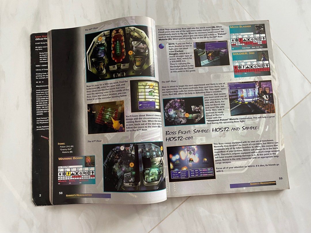 FF7 strategy guide, Hobbies & Toys, Toys & Games on Carousell