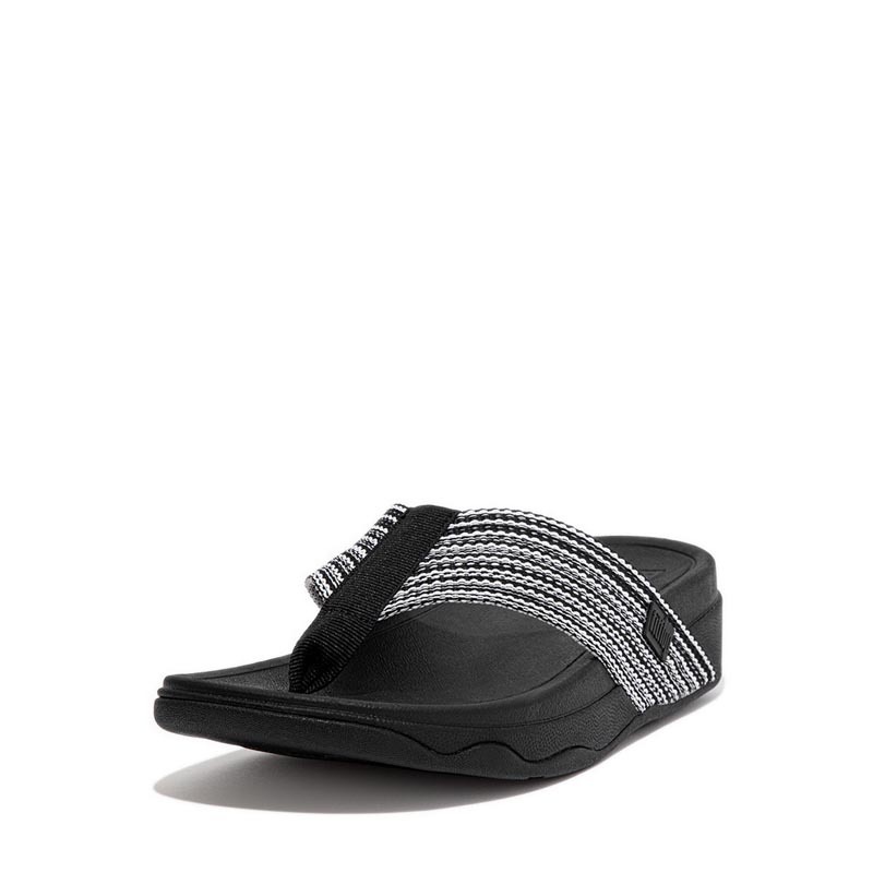 Fitflop SURFA Women's Sandal Black, Women's Fashion, Footwear, Flats ...
