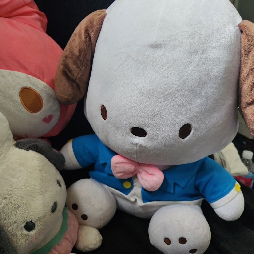 [flawed] JUMBO Pochacco plush, Hobbies & Toys, Toys & Games on Carousell