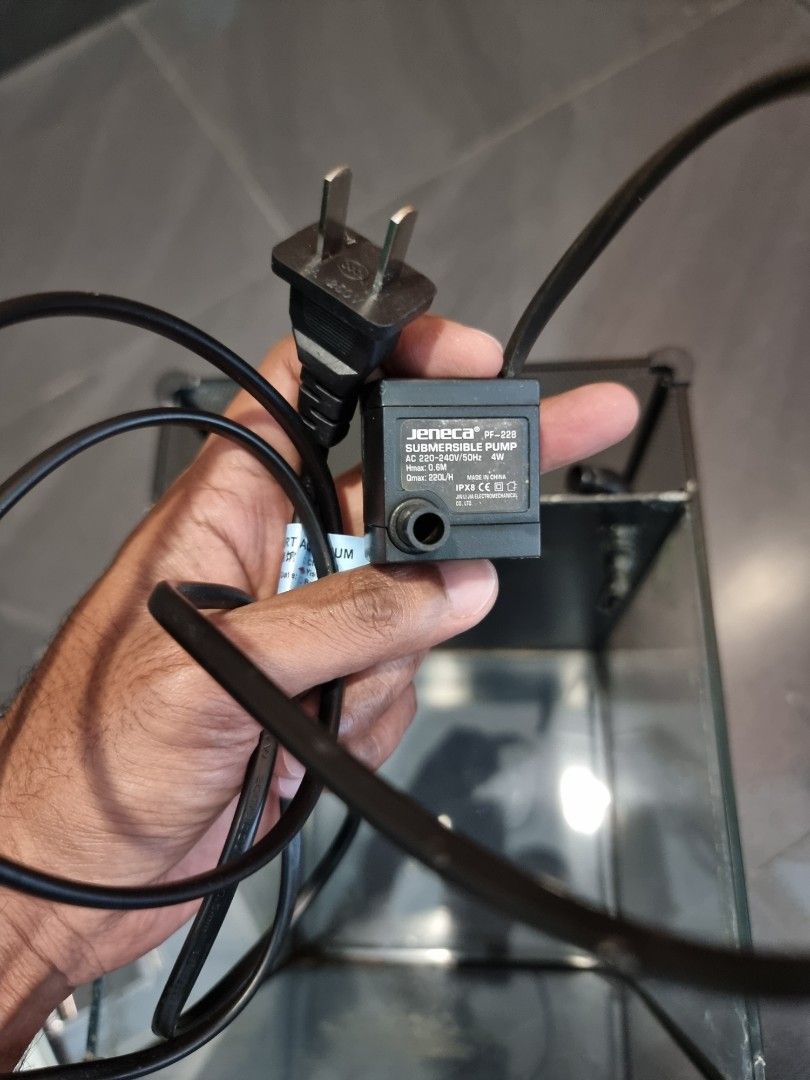 Fluval 10 litre tank with light and pump, Pet Supplies, Homes & Other ...