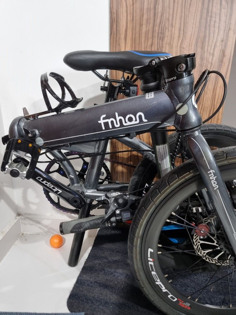 Fnhon Blast Foldable Bicycle, Sports Equipment, Bicycles & Parts ...