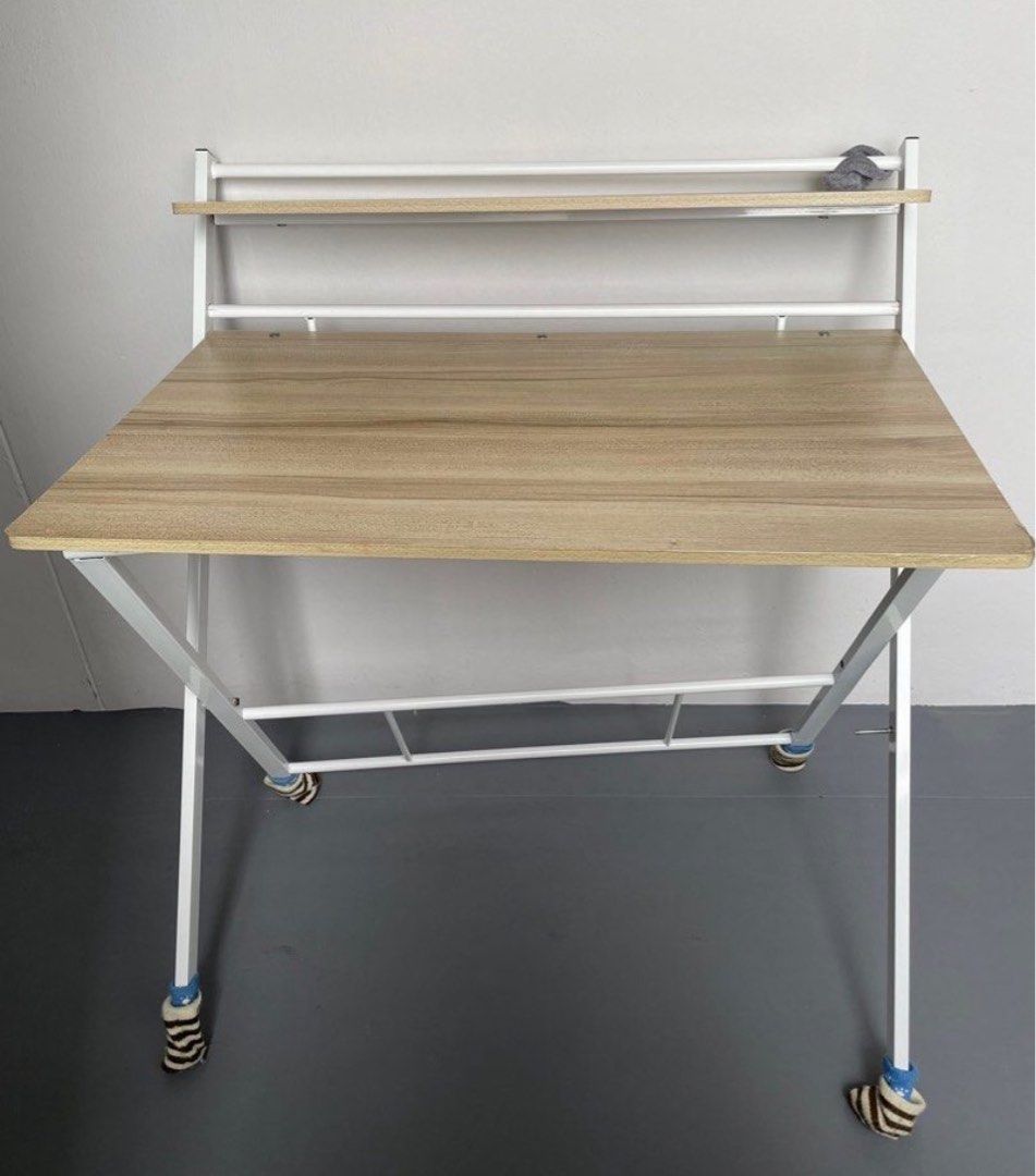 Foldable Study Table, Furniture & Home Living, Furniture, Tables & Sets ...