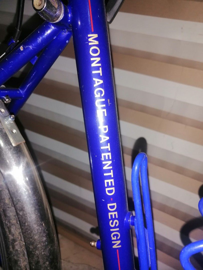 For Sale 1990s vintage classic Rudge Montague Bi-frame folding Hybrid ...