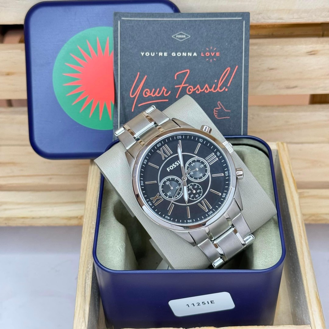 Fossil watch BQ1125IE, Men's Fashion, Watches & Accessories, Watches on ...