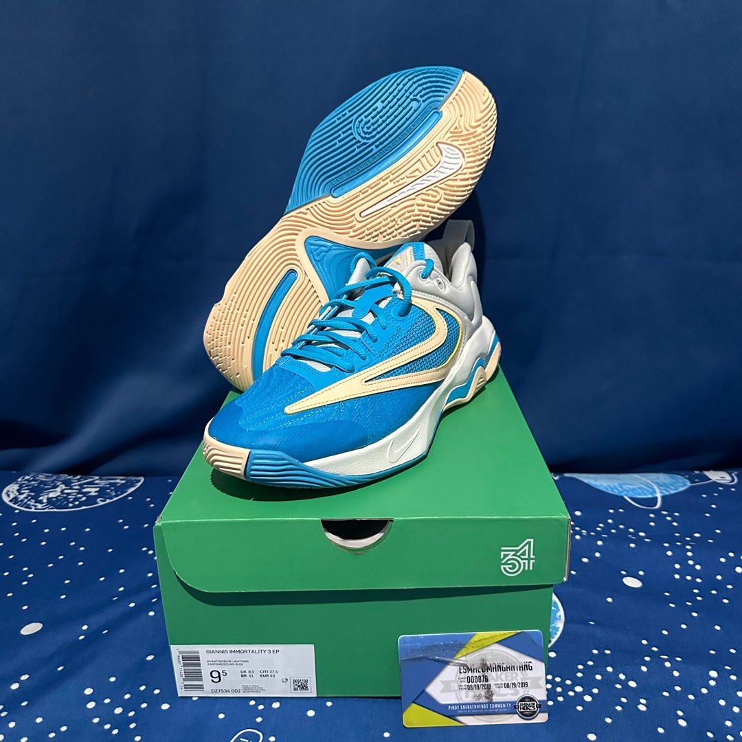 Freak Immortality 3 Phantom Blue, Men's Fashion, Footwear, Sneakers on ...