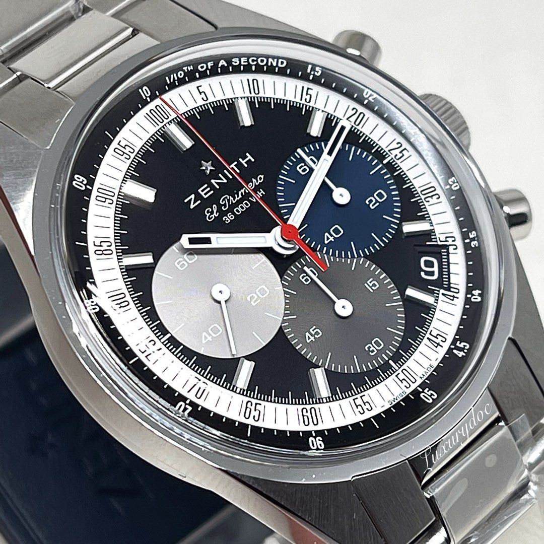 FS.BNIB ZENITH EL PRIMERO CHRONOMASTER ORIGINAL AUTOMATIC CHRONOGRAPH ...