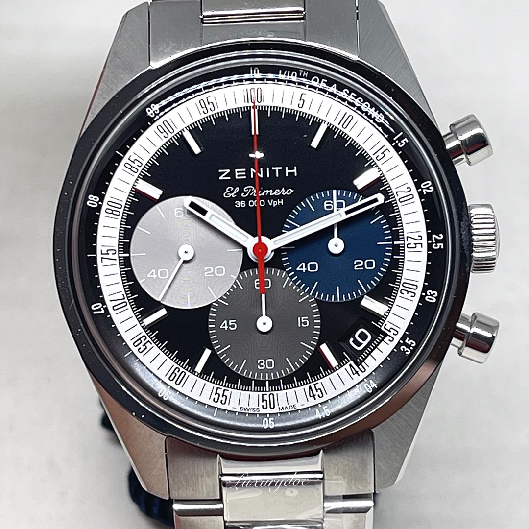 FS.BNIB ZENITH EL PRIMERO CHRONOMASTER ORIGINAL AUTOMATIC CHRONOGRAPH ...