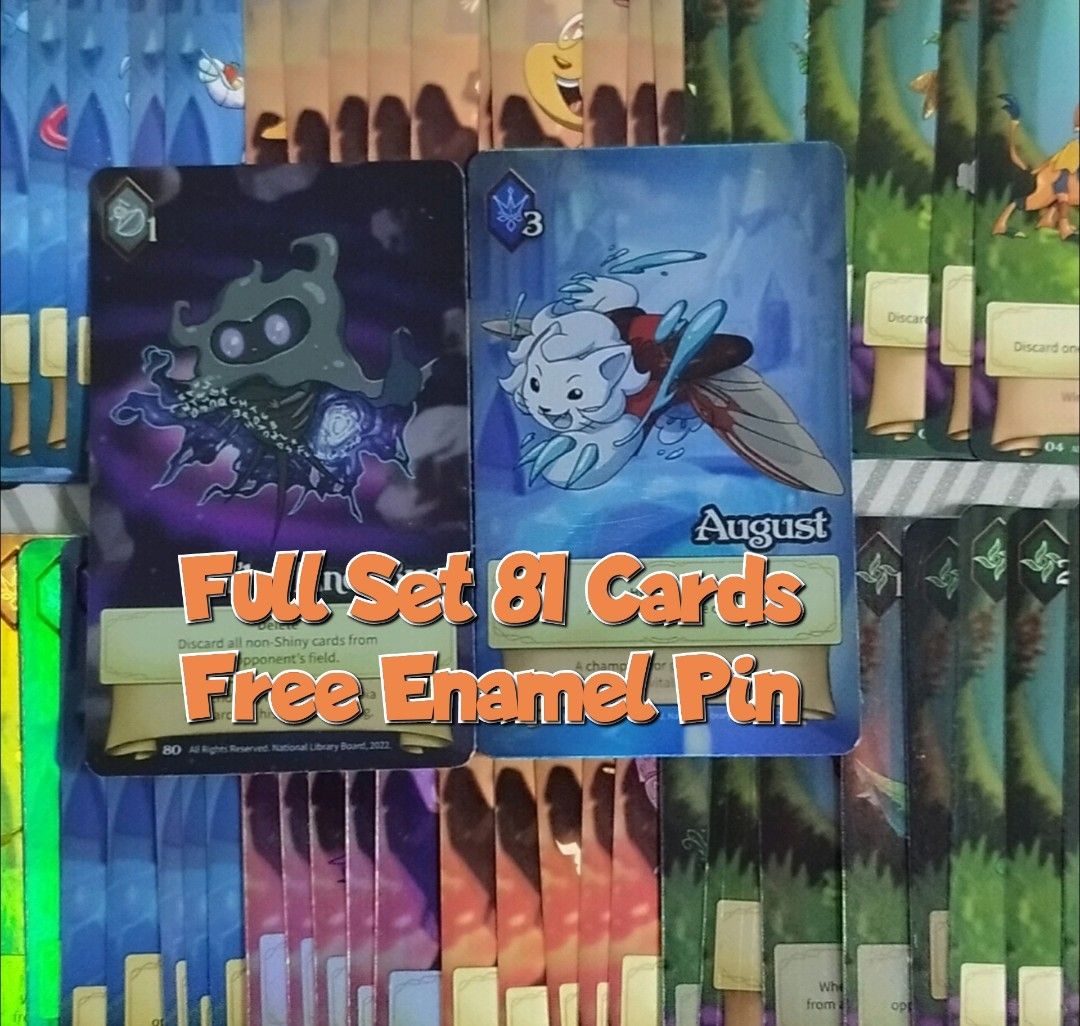 FULL SET Book Bugs 4 2022 81 cards inclusive of NDP Special Card, Hobbies & Toys, Toys & Games ...