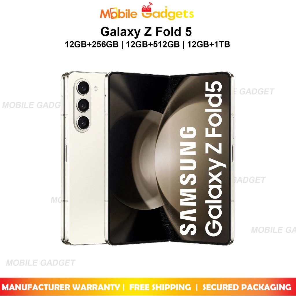 Galaxy Z Fold 5 Cream 256GB, Mobile Phones & Gadgets, Mobile Phones ...