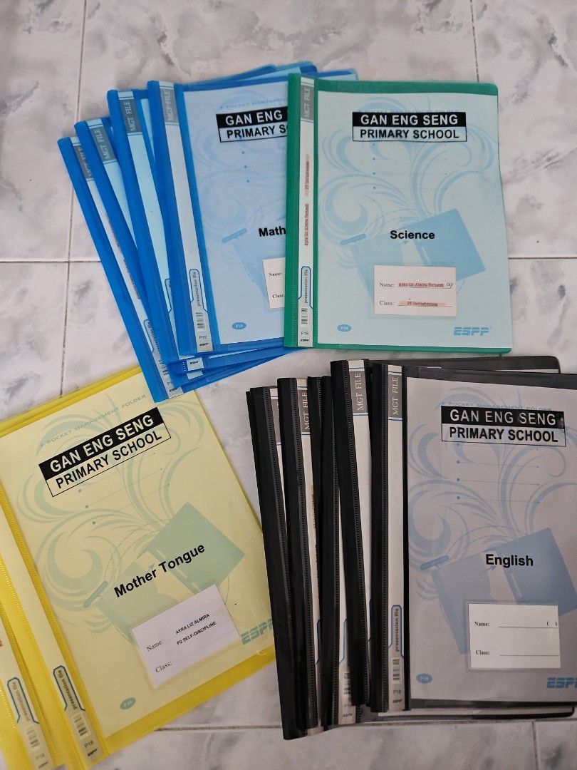 Gan Eng Seng Primary Files, Hobbies & Toys, Stationery & Craft ...