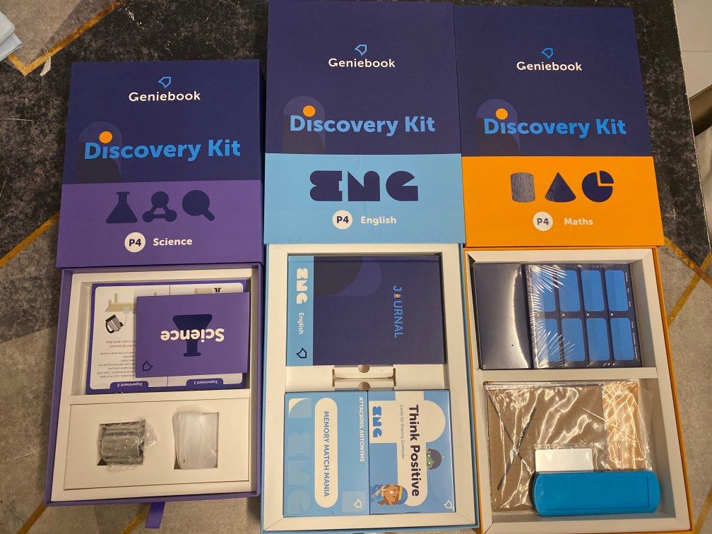 Geniebook discovery kit P4, Hobbies & Toys, Books & Magazines ...