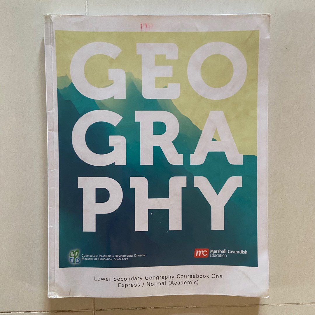 geography lower secondary coursebook 1 textbook express normal ...