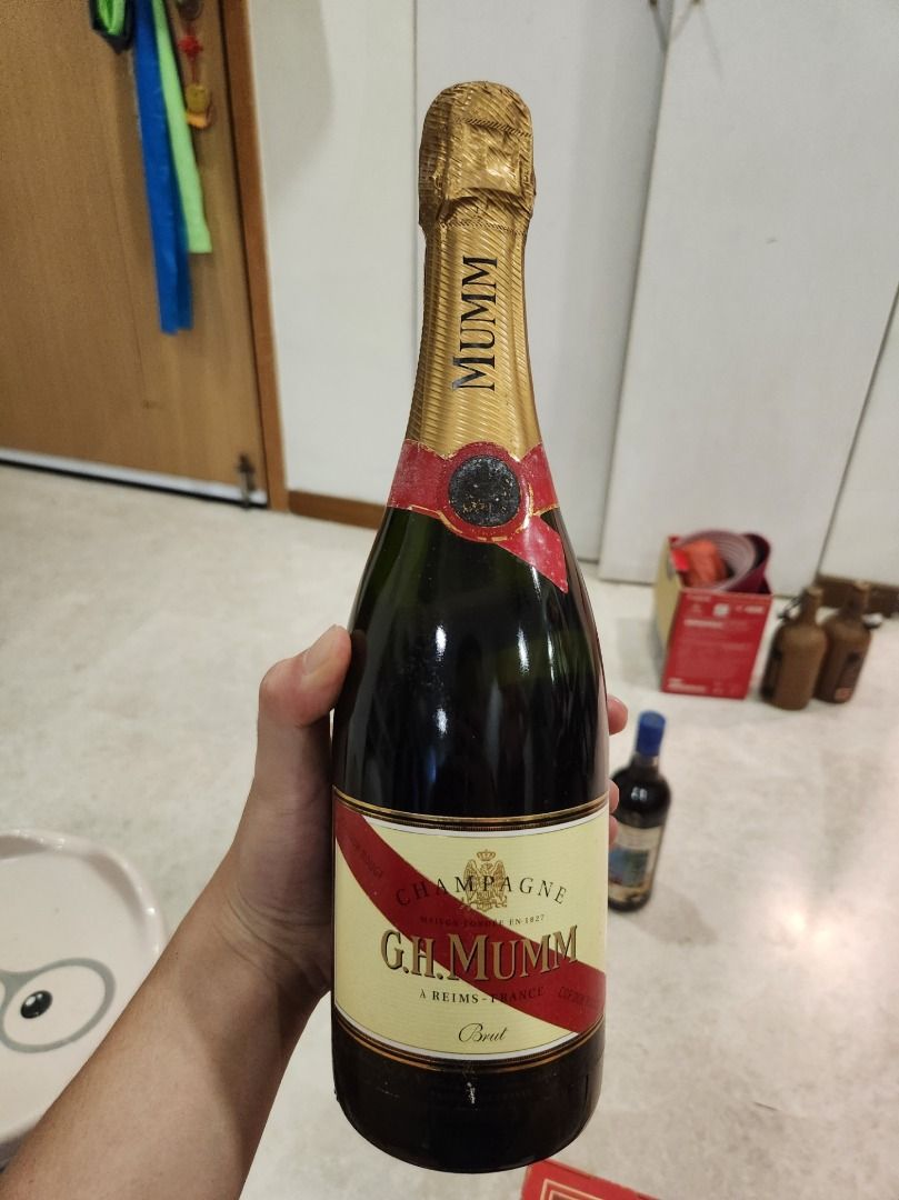 GH Mumm Cordon Rouge N.V Champagne 750ml, Food & Drinks, Alcoholic ...