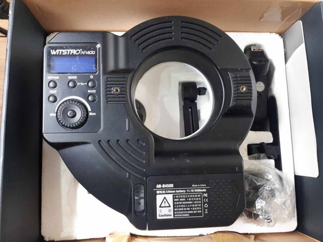 GODOX WITSTRO AR400 RING FLASH, Photography, Photography Accessories ...
