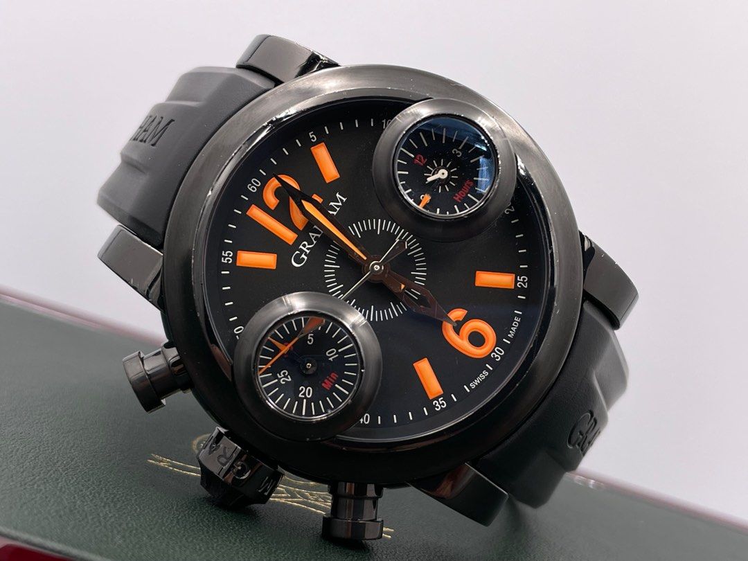 Graham Sword Fish Black Knight 42mm, Luxury, Watches on Carousell