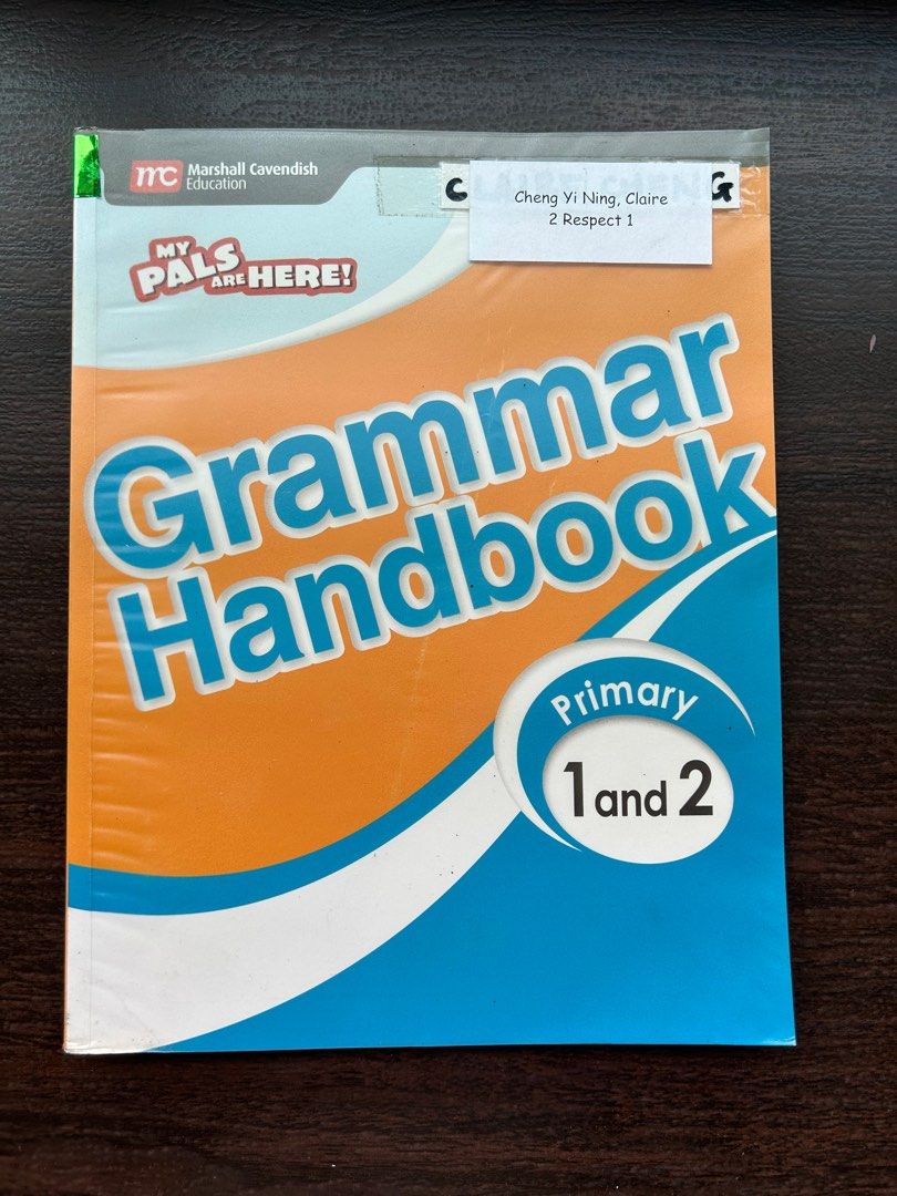 Grammar Handbook - P1 & P2, Hobbies & Toys, Books & Magazines ...