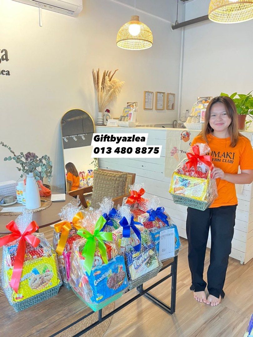Hamper makanan dsn minuman ready stock, Food & Drinks, Gift Baskets ...