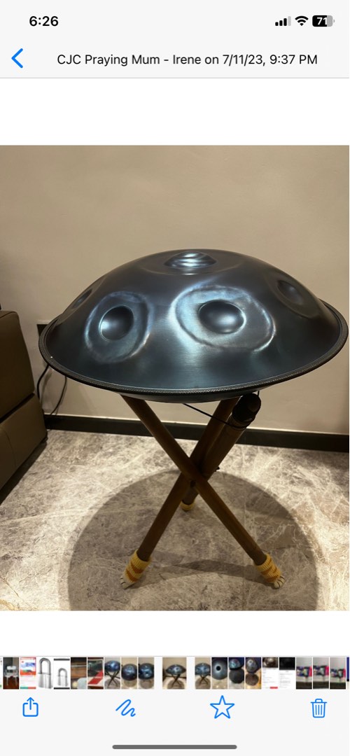 Handpan/hang pan/Hand drum, Hobbies & Toys, Music & Media, Musical ...